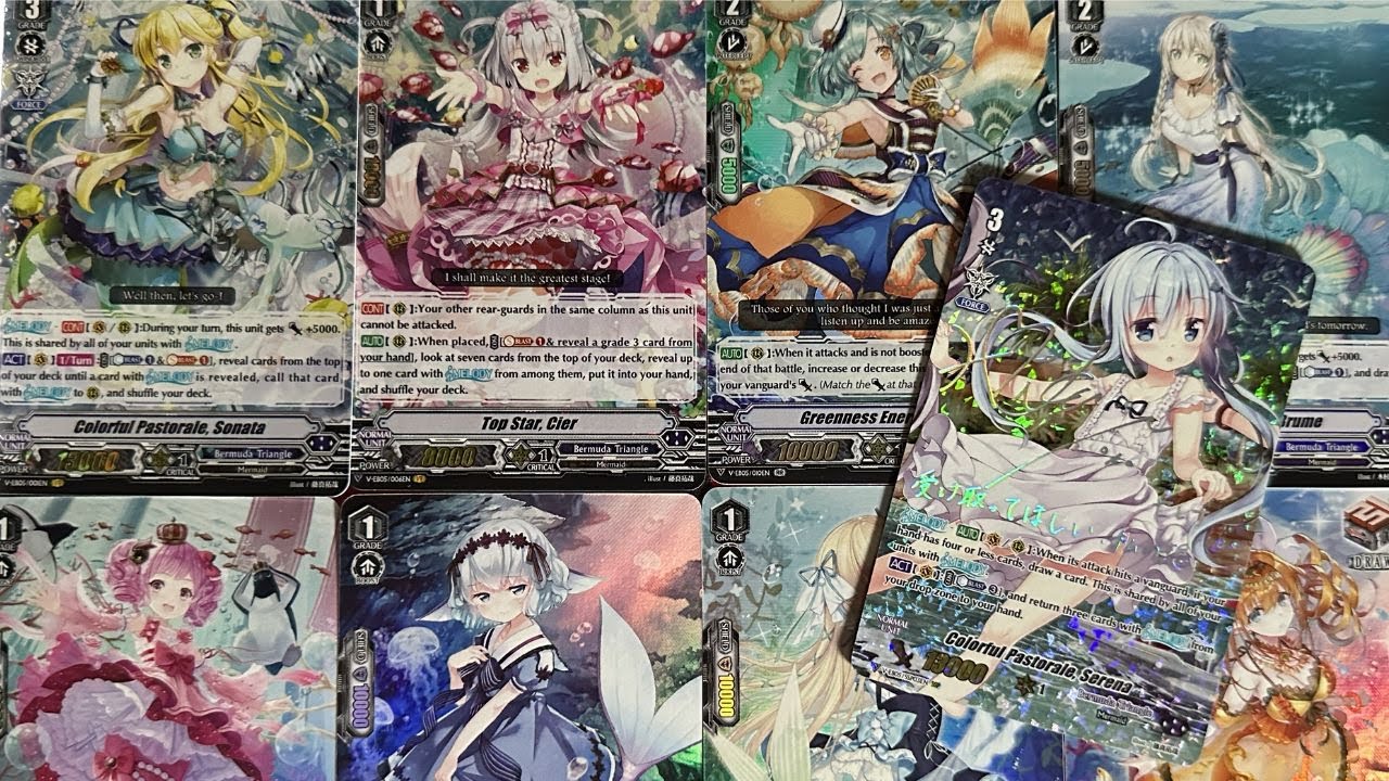 【Vanguard】Primary Melody【VGE-V- EB05】【TCG】卡牌 开箱！！！ - YouTube
