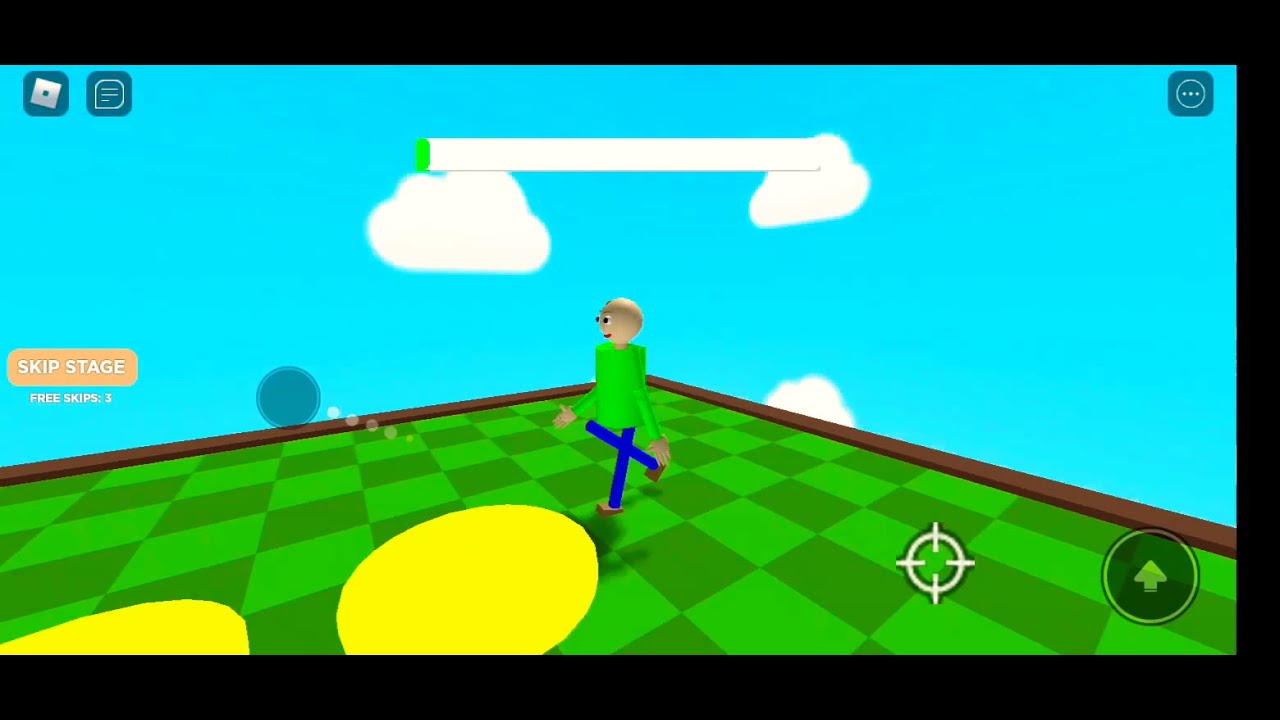 jogando BALDI BASICS PARKOUR NO ROBLOX ( PARTE 1) - YouTube