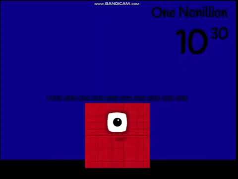NumberBlocks 100,000 to One Millinillion Megaphone Effect - YouTube