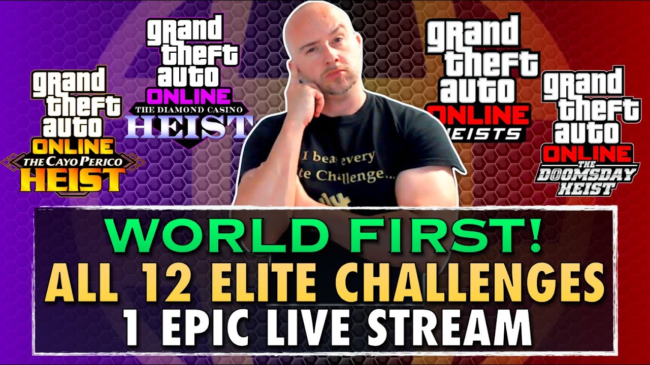 ALL 12 Elite Challenges in ONE Epic Live Stream | Apartment/Doomsday ...