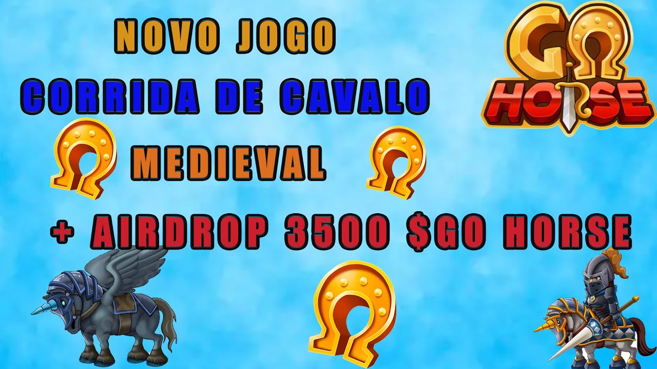 GO HORSE- CORRIDA DE CAVALO + AIRDROP 3500 $GO HORSE - YouTube