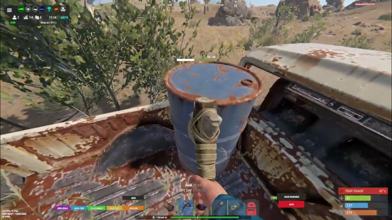 RUST solo pvp pve - YouTube