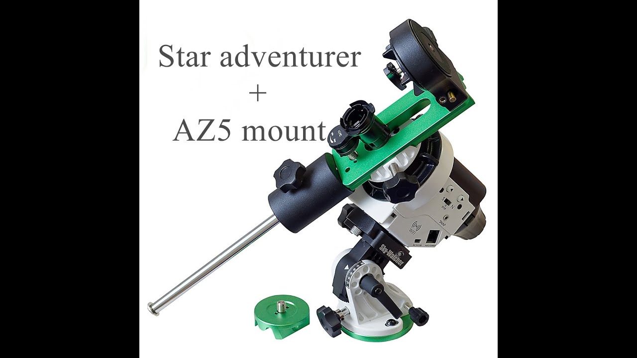 Fitting a Skywatcher star adventurer 2i WIFI pro pack to an AZ5 mount ...