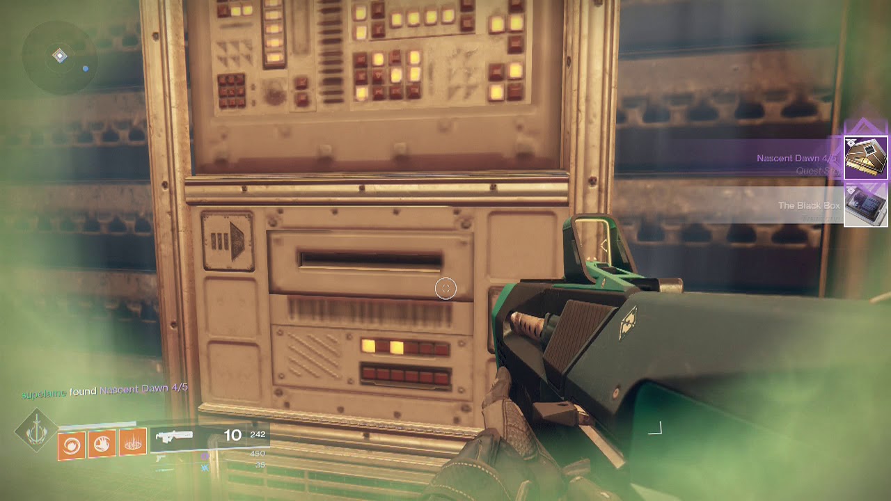 Destiny 2 Warmind Nascent Dawn Step 4 Out of 5 Get the Black Box - YouTube