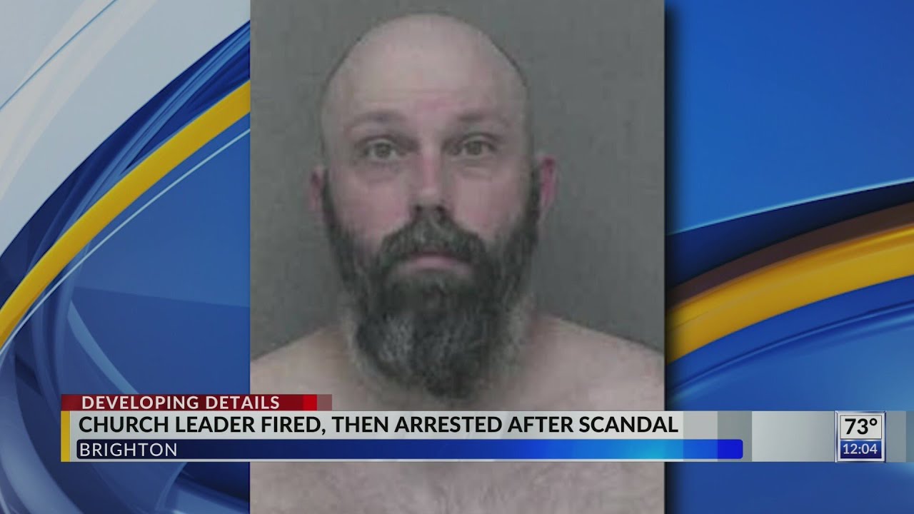Church leader fired, then arrested after scandal - YouTube