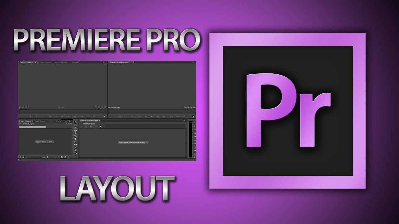 Understanding the Premiere Pro CC Layout - YouTube