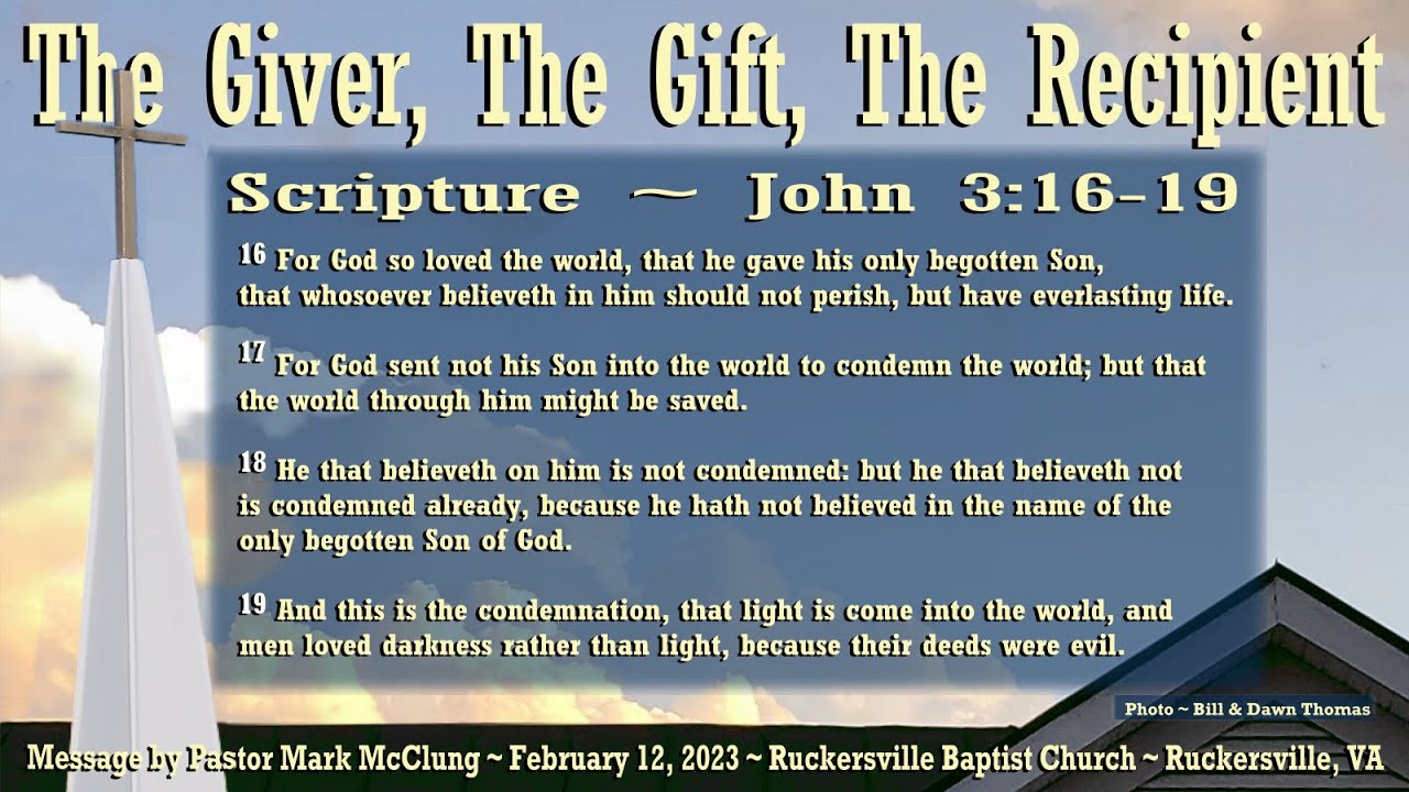 The Giver, The Gift, The Recipient - YouTube