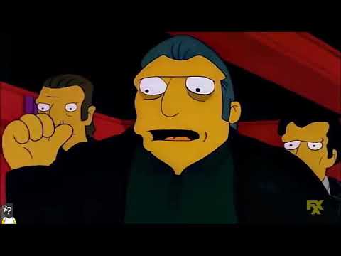 Bart trabaja para la mafia (los simpson) - YouTube