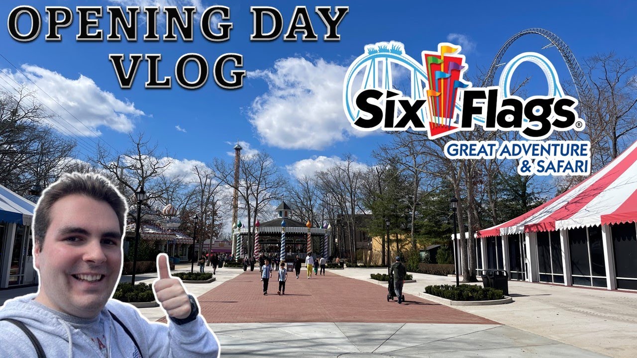 My FIRST Opening Day at Six Flags Great Adventure - YouTube