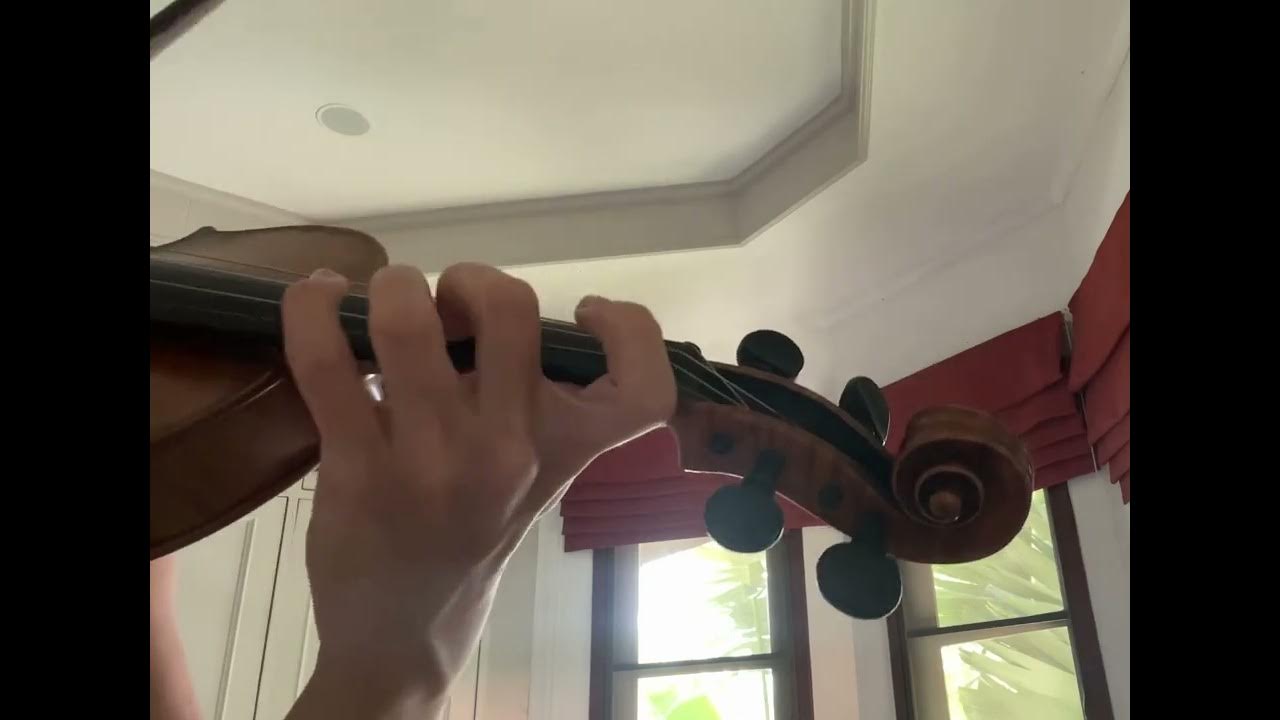 Г.Шрадик, Упражнение для скрипки 3, H.Shradieck Finger exercises 3 ...