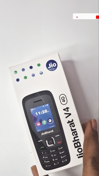 Jio Bharat Phone V4 4G Quick Unboxing (ASMR) #jio #jiobharat #shorts #viralshorts - YouTube