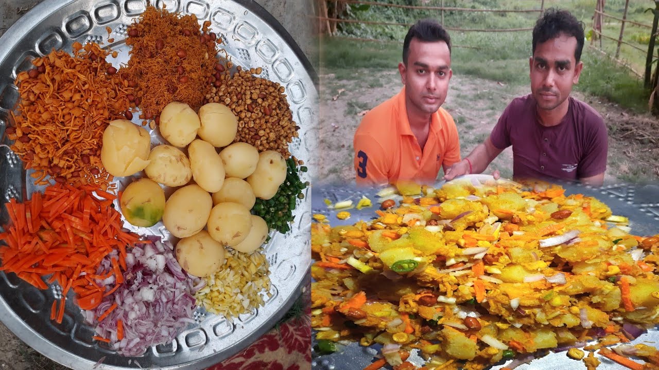 Alu Kabli Making || How To Make Bengali Famous Street Food Alu Kabli ...