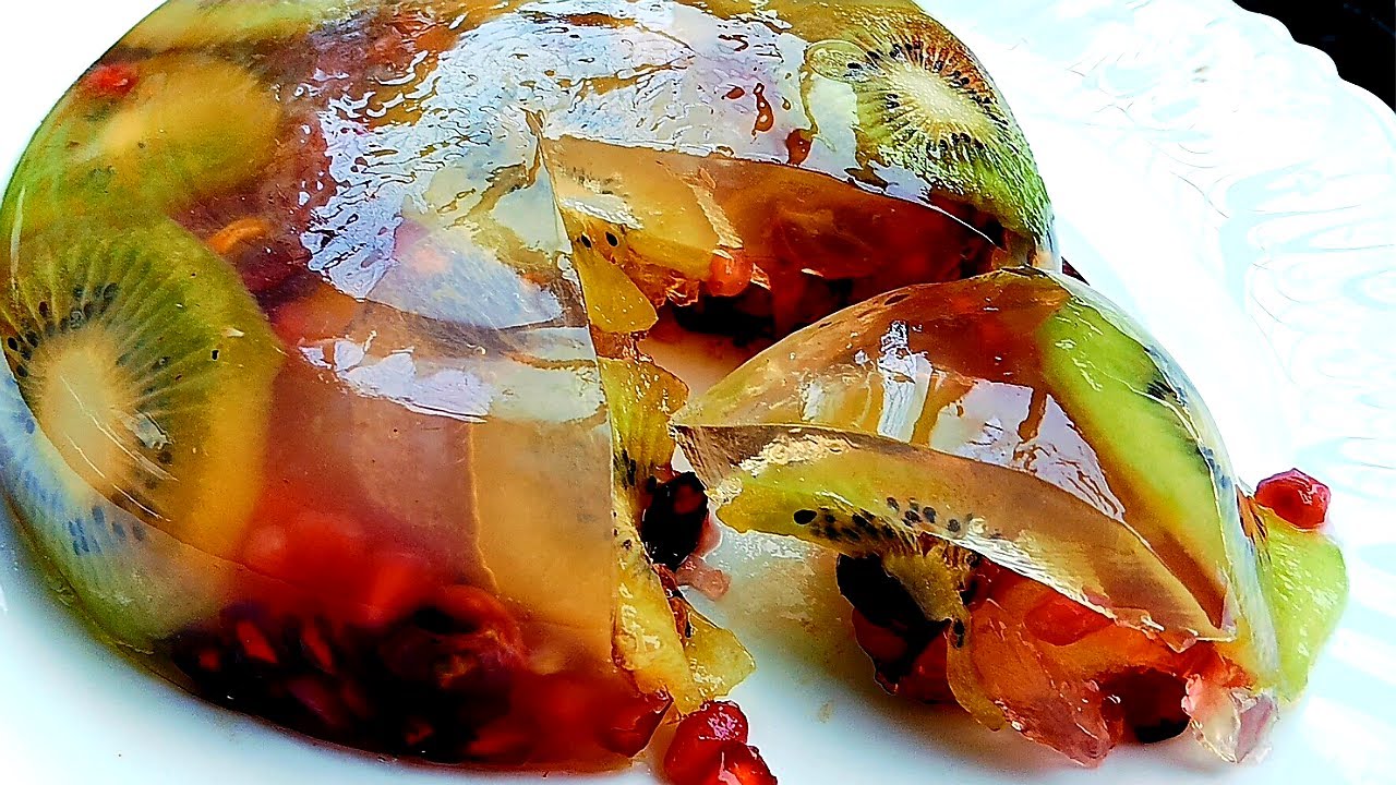 Fruit jelly Cake Recipe Easy and quick Recipe - YouTube