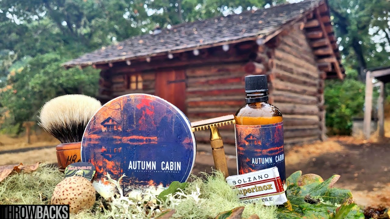 Autumn Cabin Macduff's Review Vintage Gillette Open Comb Mred Badger ...