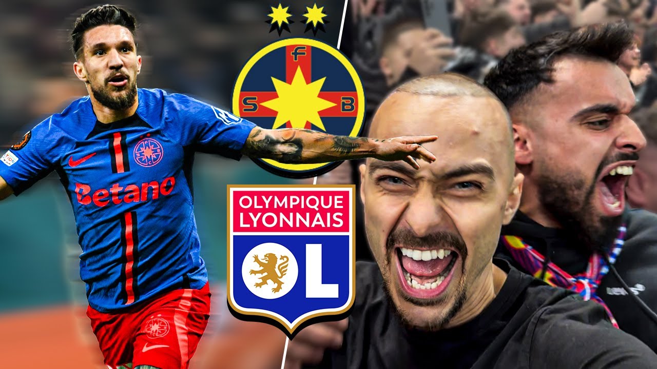 53000 DE MOTIVE ÎN FCSB VS LYON ÎN LUPTA PENTRU EUROPA LEAGUE - YouTube