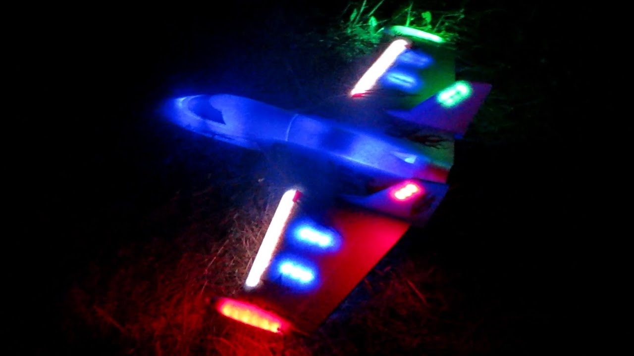 RC PLANE FUNJET NIGHT FLYING / NACHTFLUG / Model Sports Meeting ...