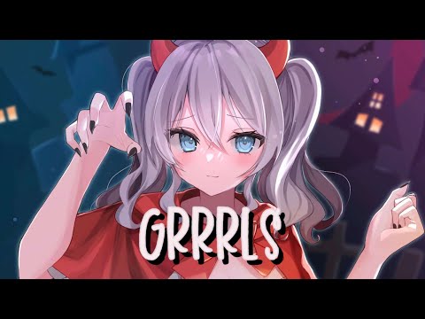 Nightcore - GRRRLS - (AVIVA) (Lyrics)