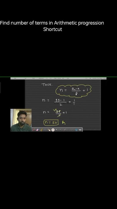 Class 10 || Arithmetic progression Tricks - YouTube