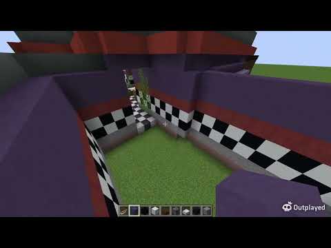 Minecraft FNAF 1 Build How to build tutorial Part 9 - YouTube