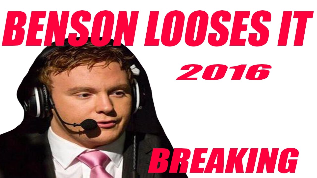 Benson Bowe - COD caster LOOSES It After INSANE Ending 2016 - YouTube