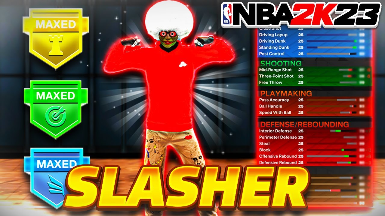 THIS RARE 6'6 "SLASHER" BUILD IS THE MOST FUN BUILD IN NBA2K23 ...