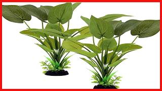ALEGI 12-Inch Silk Aquarium Plants – Safe, Realistic Fish Tank Décor