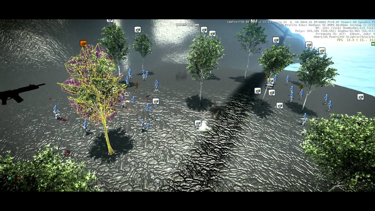 Cryengine 3 Sandbox A.I. Battle - YouTube