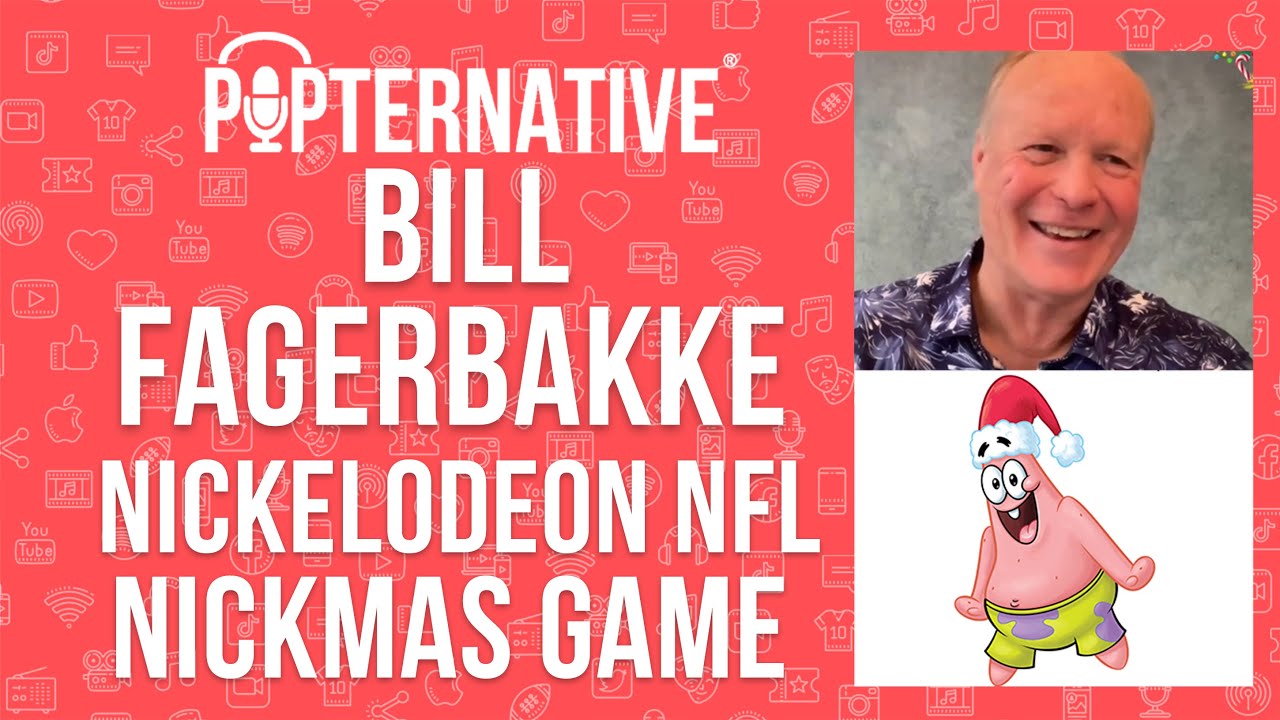 Nickelodeon NFL Nickmas Game- Bill Fagerbakke talks about Patrick Star ...