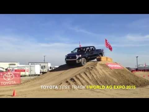 2015 4Runner & Tundra on Toyota Test Track at World Ag Expo - YouTube