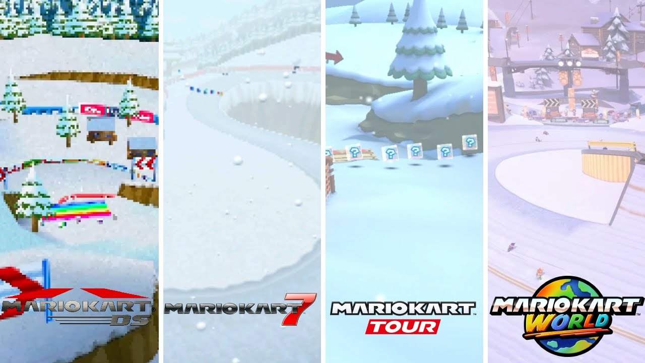 Evolution of DK Pass in Mario Kart Games (2005-2025) - YouTube