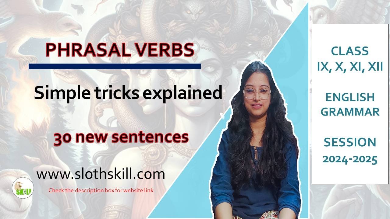 PHRASAL VERB || PREPOSITION || EBOOK || USAGES OF PHRASAL VERBS || ICSE ...