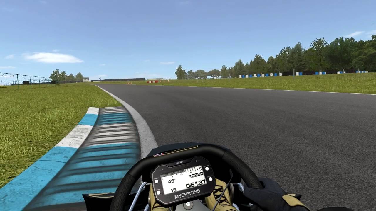 Kart Racing Pro - MyChron 5 WIP - YouTube