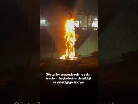 İran’da rejim karşıtı protestolar 13. gününde! #shorts