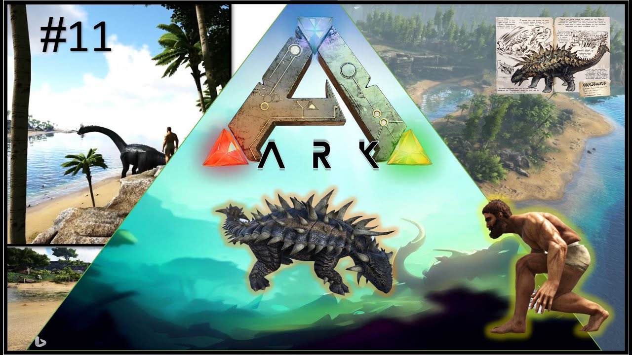 [Ark] #11 Bắt được khủng long có rất nhiều gai I Ankylo. # ...