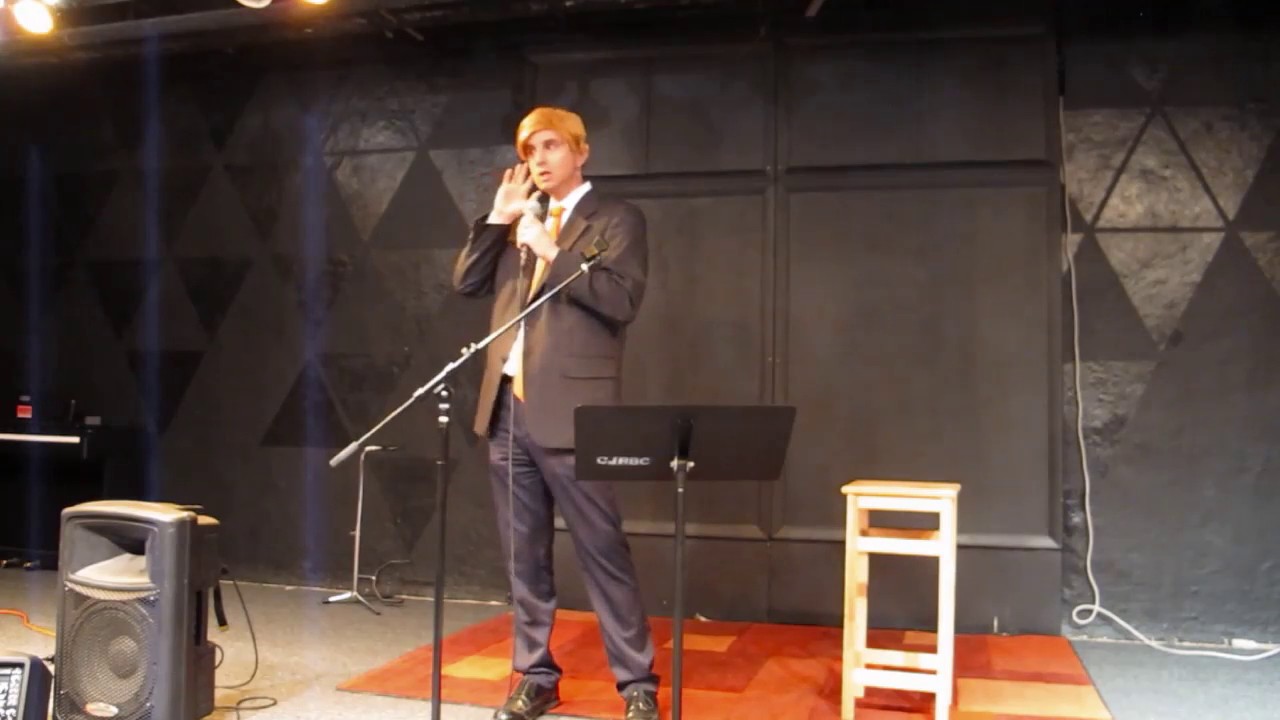 Trump Impersonation Stand-Up Comedy - 7/8/17 - YouTube
