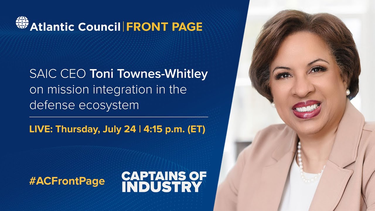 SAIC CEO Toni Townes-Whitley on mission integration in the defense ...