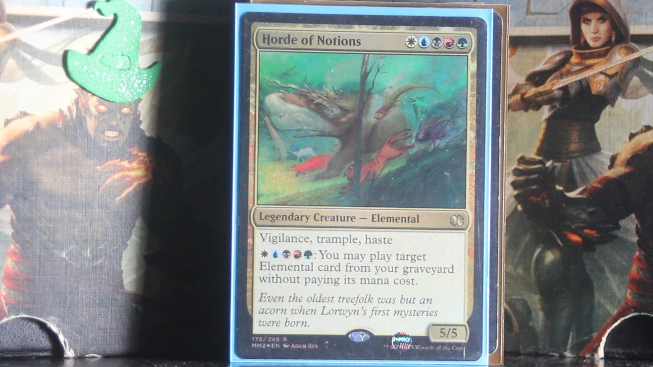 Commander Deck Tech Horde of Notions - YouTube