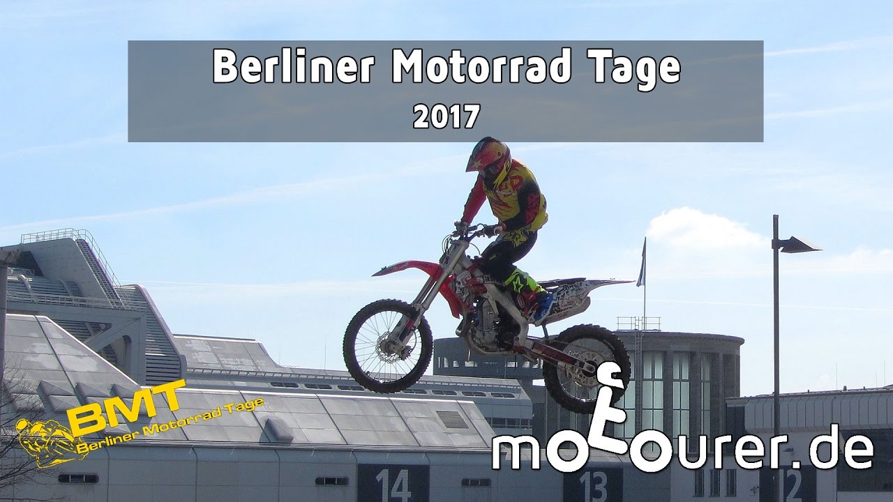 Berliner Motorrad Tage 2017 - BMT Messe Berlin - YouTube