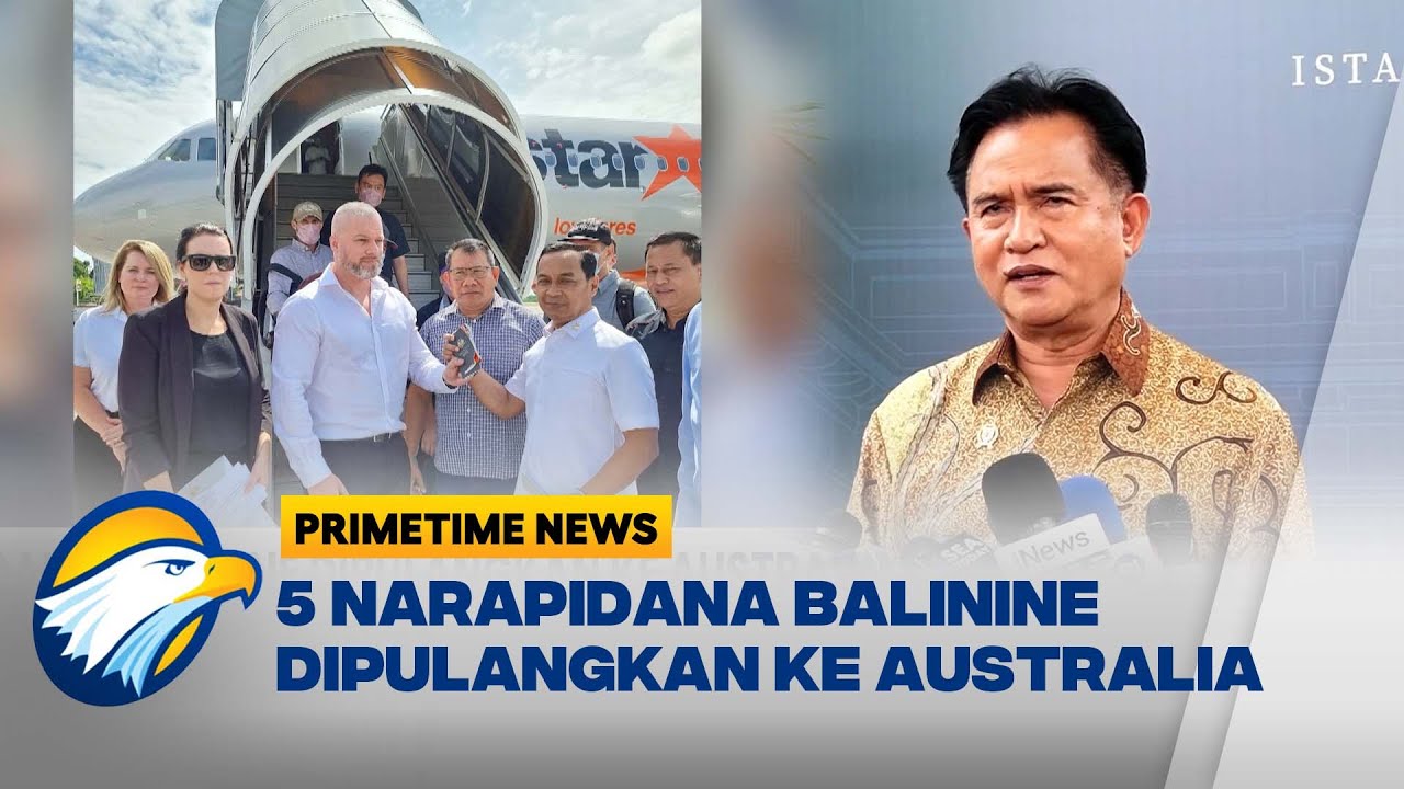 5 Narapidana Bali Nine Dipulangkan ke Australia [Primetime News] - YouTube