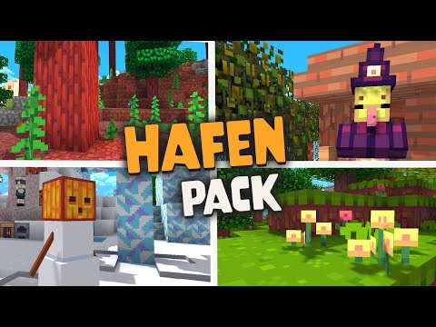 Hafen Texture Pack Para Minecraft 1.21.10, 1.20.6, 1.19.4, 1.16.5, 1.15 ...