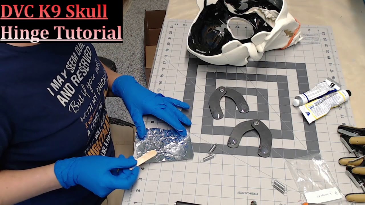 DvC SKull K9 Mask Hinging Tutorial - YouTube