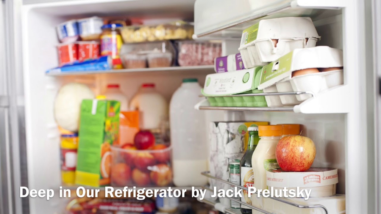 Andrew recites: Deep in Our Refrigerator by Jack Prelutsky - YouTube