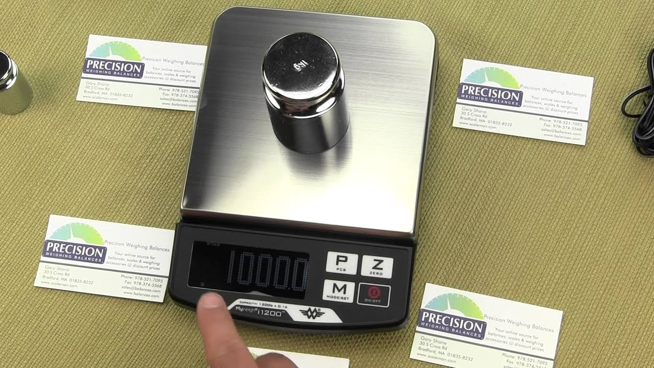 MyWeigh I1200 Digital Scale Calibration Procedure And General Overview myweigh-i1200-digital-scale-calibration-procedure-and-general-overview