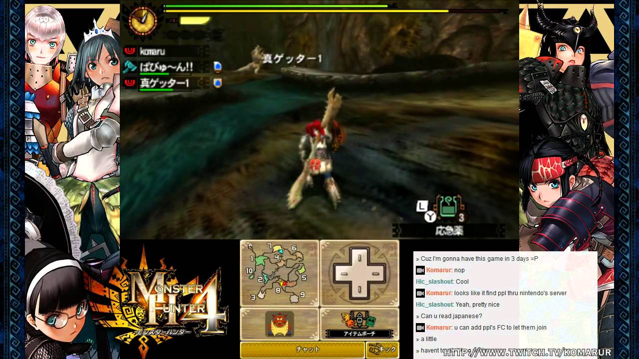 MH4 モンスターハンター4 - リノプロス online - YouTube