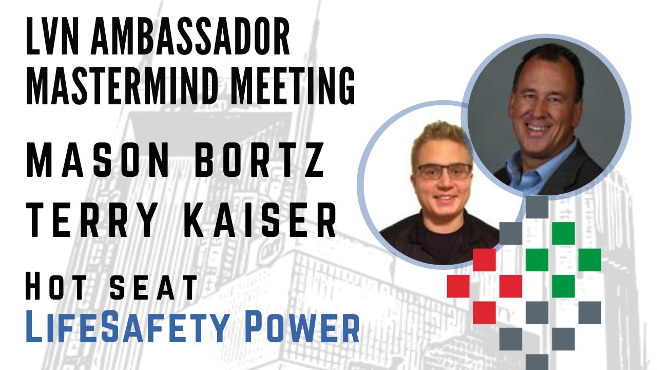 Low Voltage Nation Hot Seat 1.7 Mason Bortz and Terry Kaiser LifeSafety ...