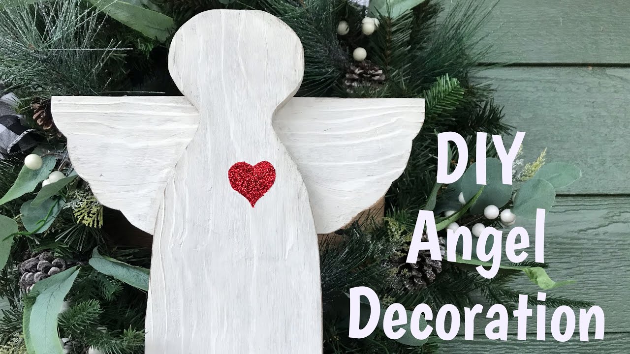 DIY Angel Decoration - YouTube