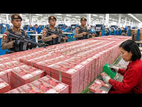 Inside The Factory How Indonesian Rupiah Banknotes Are Made (Full Process)