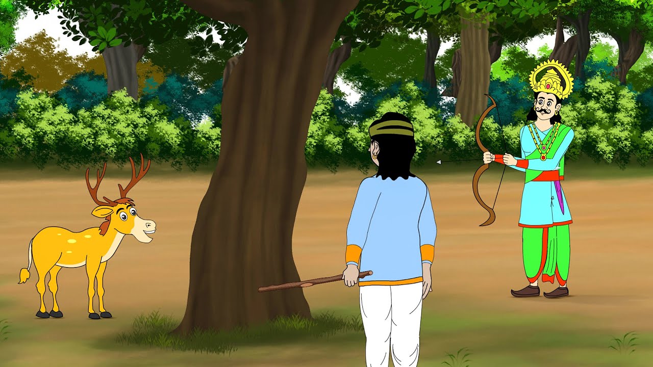 स्वर्ण मृग | Swarn Mrug | Moral story | Bedtime story | Hindi Kahani ...