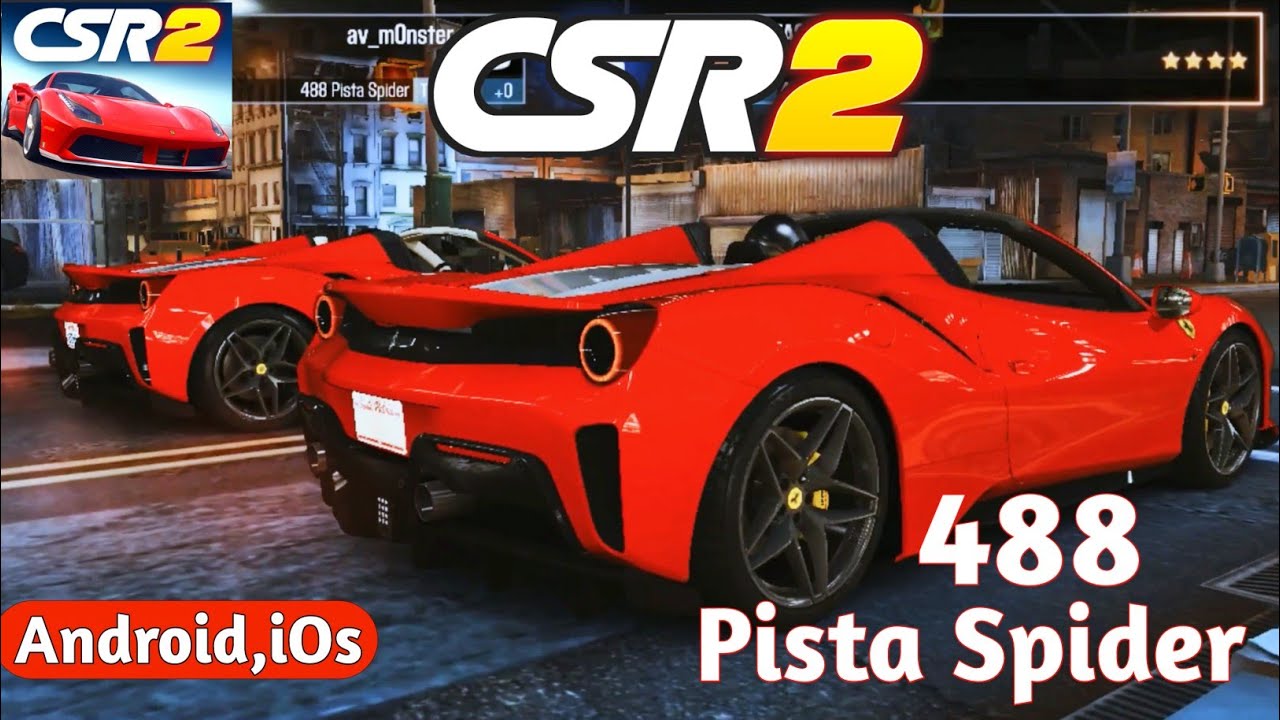 CSR racing 2 gameplay|csr2 488 pista spider|csr racing 2 gameplay ...