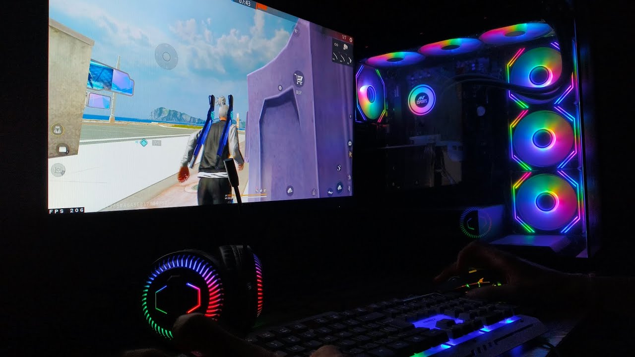 ONLY HEADSHOT $1.5L NEW GAMING MEIN ULTRA GRAPHICS RTX 3060 FREE FIRE ...